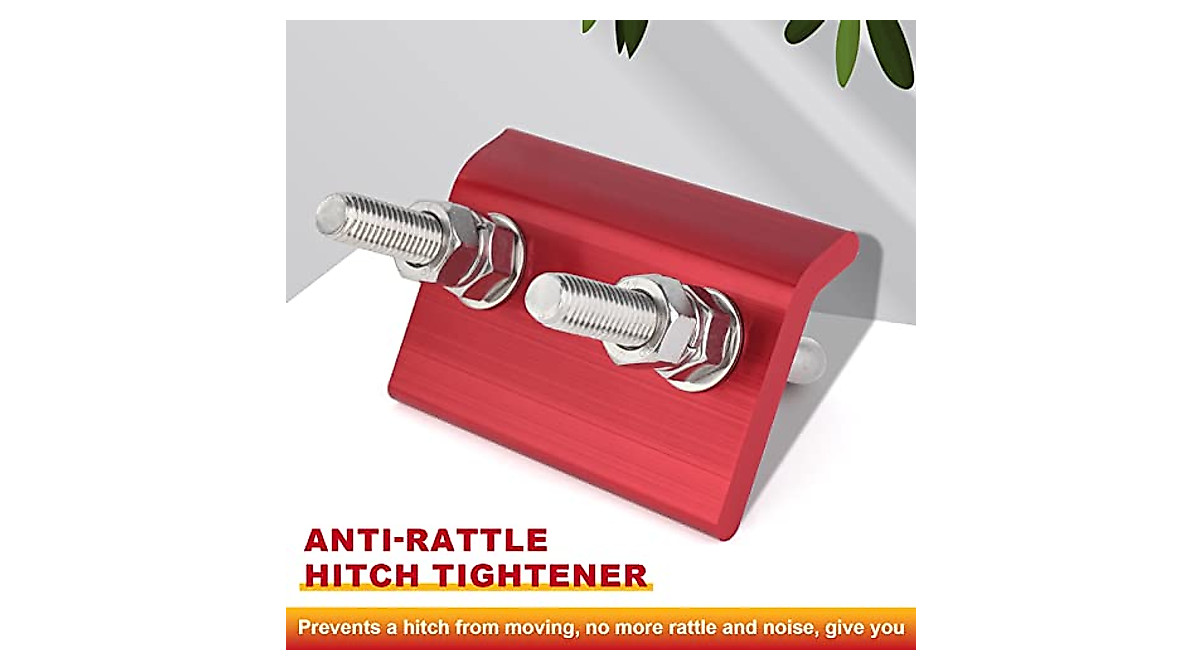 Upenty Anti Rattle Hitch Tightener for 1.25" and 2", Stainless Steel ...