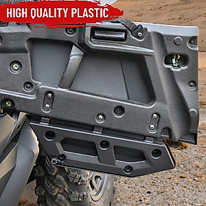 SAUTVS Lower Door Panels for Talon, Rear Lower Door Inserts with Built-in Frame for Honda Talon 1000X-4 2019-2024 Accessories, Plastic Lower Half Door Panels Replace #08P71-HL7-A20