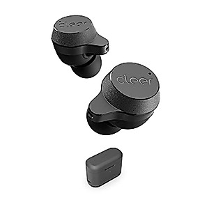 Cleer Audio, Roam NC Wireless Bluetooth Noise Cancelling Earbuds with Long Lasting Battery Life, Sweat Proof and Water Resistant, Touch Controls, Ambient Mode Music and Calls, Black