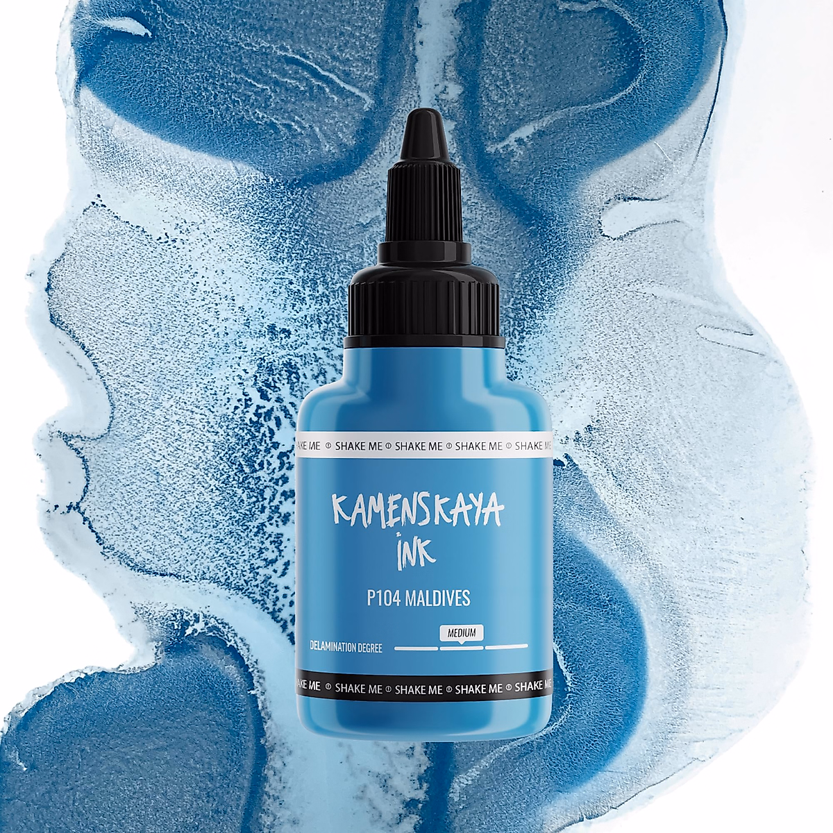 KAMENSKAYA Delaminating Alcohol Ink Set #9 - Self-Splitting Alcohol Inks - 3 pcs 1.35 fl oz (40 ml) Each