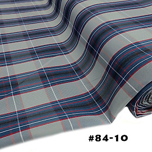 Uniform Plaid Fabric - 60” Wide | 100% Polyester - Checked Pattern with Multiple Colors - for School Uniforms &Garments