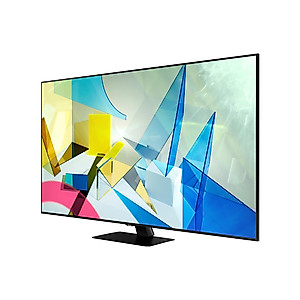 SAMSUNG 55-inch Class QLED Q80T Series - 4K UHD Direct Full Array 12X Quantum HDR 12X Smart TV with Alexa Built-in (QN55Q80TAFXZA, 2020 Model)