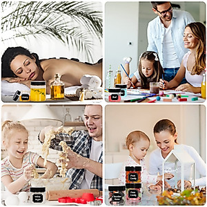 50pcs 2 oz Clear Plastic Round Jars with Black Lids, 2oz 60ml Leak-Proof Wide-Mouth Cosmetic Storage Containers for Kitchen Use, Beauty Products, Cream, Scrubs, Bath Salt and More