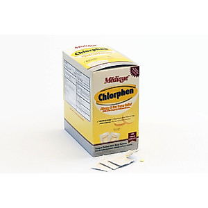 Medique Products 24148 Chlorphen Antihistamine, 250-Packets of 1