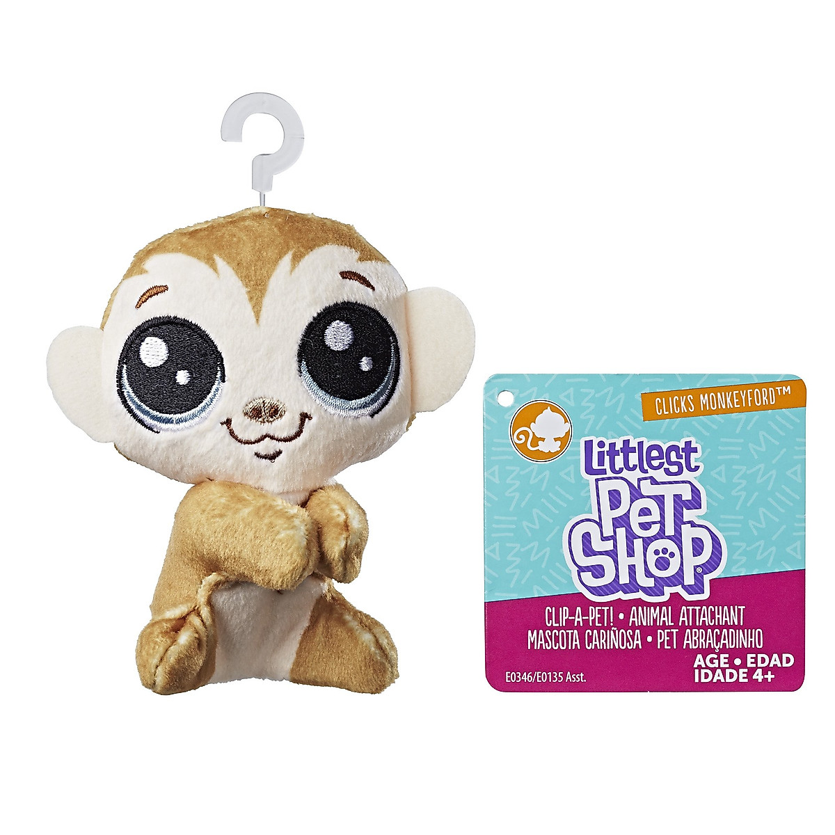 Littlest Pet Shop Clip-a-Pet Clicks Monkeyford