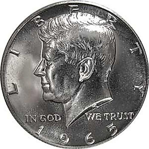 1965 SMS Special Mint Set Kennedy Half Dollar US Coin
