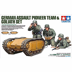 Tamiya 1/35 German Assault Pioneer Team w/Goliath Set