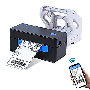 CLABEL Bluetooth Shipping Label Printer,4x6 Thermal Label Printer for Small Business Shipping Packages, Compatible with Amazon, Ebay, Etsy, Shopify, FedEx, UPS, etc, Support Windows,Mac CT428S