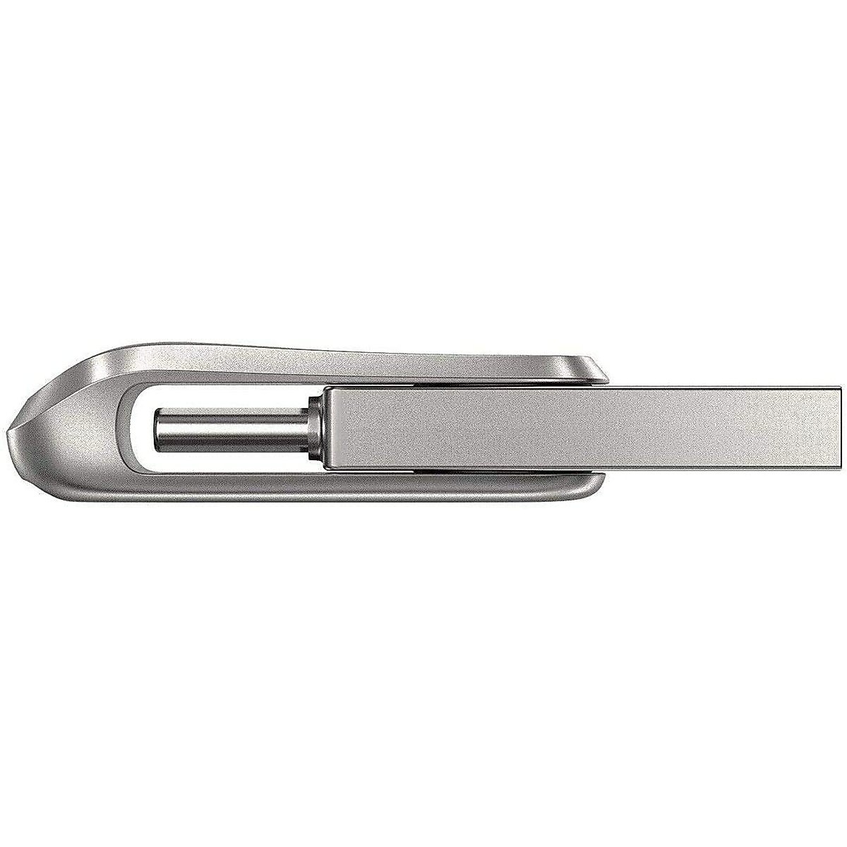 SanDisk Ultra Dual Drive Luxe 64GB Type-C Flash Drive for Microsoft Surface Book 3, Surface Duo 2, Surface 4, Surface Go 3 Tablets (SDDDC4-064G-G46) Bundle with (1) Everything But Stromboli Lanyard