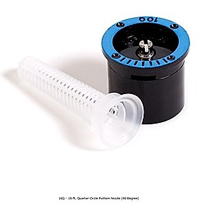 10H 10-Pack RainBird 10 ft Half-Circle Pattern Nozzle (180 Degree)