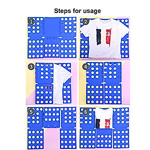 Lazy Folding Board,Shirt Folding Board,T-Shirt Folding Board,Creative Quick-Loading Folding Board,Adult Clothes Folding Board, Lazy Folding Artifact,Household Convenient Folding Board