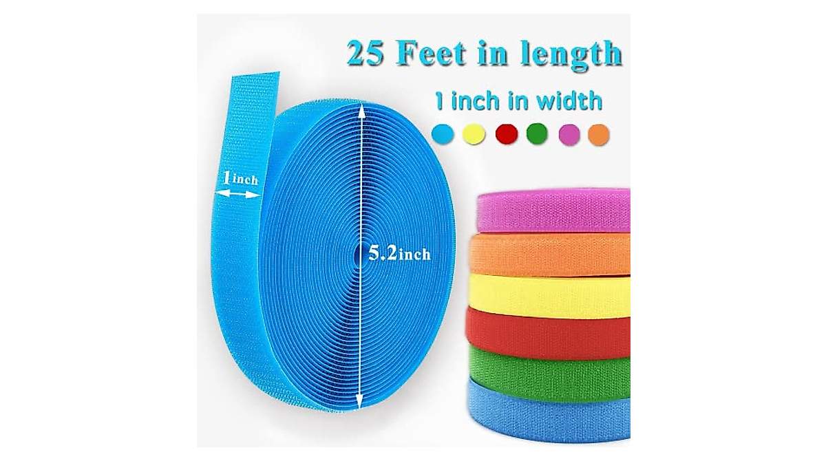 Carpet Marker Strips for Classrooms | 6 Rolls 150 Feet