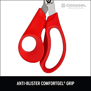 Corona Tools | ComfortGEL Floral Scissors | Stainless Steel Garden Shears for Flowers & Stems | FS 3394