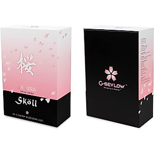 Gwolves Skoll Mini SK-S Sakura 50g Ultralight Weight Honeycomb Design Ergonomic Gaming Mouse with 3389 Sensor - PTFE Skates - 16,000DPI - Detachable Cable (Pink) (Small)