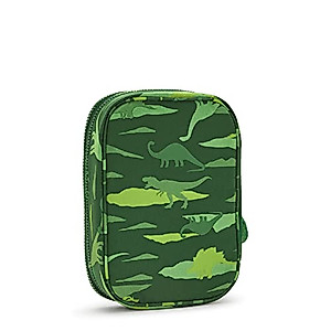 Kipling 100 Pens Printed Case Jurrasic Jungle