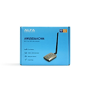 Alfa AWUS036ACHM 802.11ac WiFi Range Boost USB Adapter