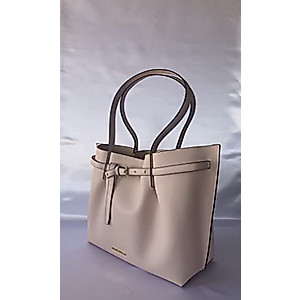Michael Kors Emilia Large EW Leather Tote - Powder Blush