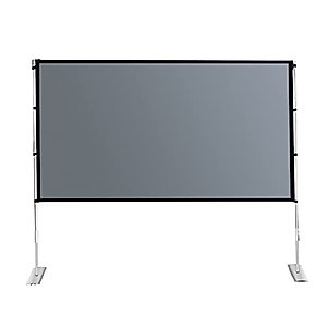FZZDP Projector Outdoor Anti-Light and Gain Protection Folding Screen 16: 9 84 100 120 Inches Home with Console Curtain ( Size : 120 inch )