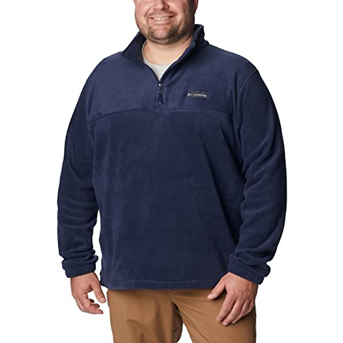 Columbia Men's Steens Mountain Half Zip Fleece, Collegiate Navy, Large