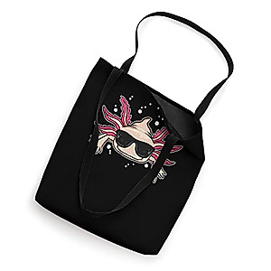 Funny Axolotl Tote Bag