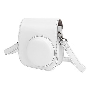 DAUZ Camera Case, SkinFriendly AntiScratch Adjustable Camera Bag with Stickers for Mini 12 (White)