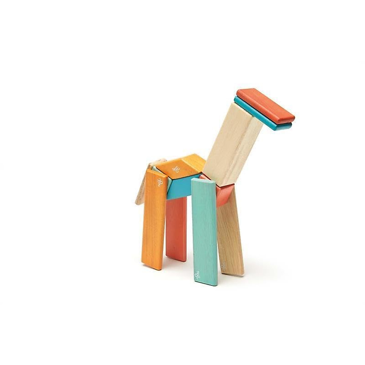 14 Piece Tegu Magnetic Wooden Block Set, Sunset