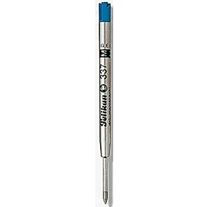 Pelikan 337 Giant Ballpoint Refill, Broad Point, Blue Ink, 1 Each (915447)