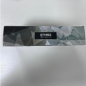 QTHREE Radeon HD 6570 Graphics Card,Dual HDMI,1GB,GDDR3,64-Bits,Low Profile Computer GPU,Desktop Video Card for PC Gaming,DirectX 11,PCI-Express 2.0 X16
