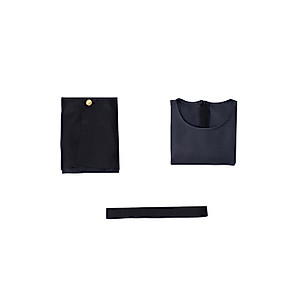 Beowyro Kids Amity Blight Cosplay Costume Owl House Halloween Outfits TOH Amity Full Set Uniform for Little Girls (Large, School Uniform)