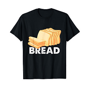Slice of Bread Design Carb Gluten Pastry Chef Baker T-Shirt