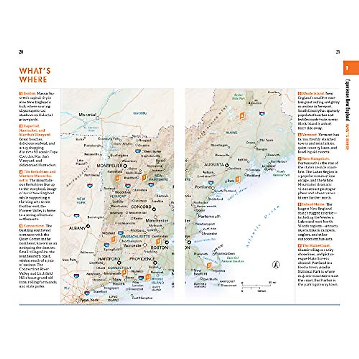 Fodor's New England (Full-color Travel Guide)