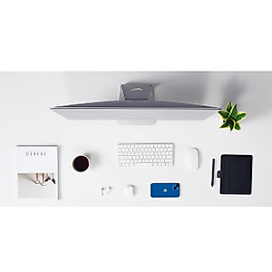 Kaboon 48x26 inches Tabletop, Solid One-Piece Desktop for Sit Stand Desk, Double Desks, L Desk DIY,Wood Countertop Home or Commercial Use,1 inch Thick,White, 26" D x 48" W