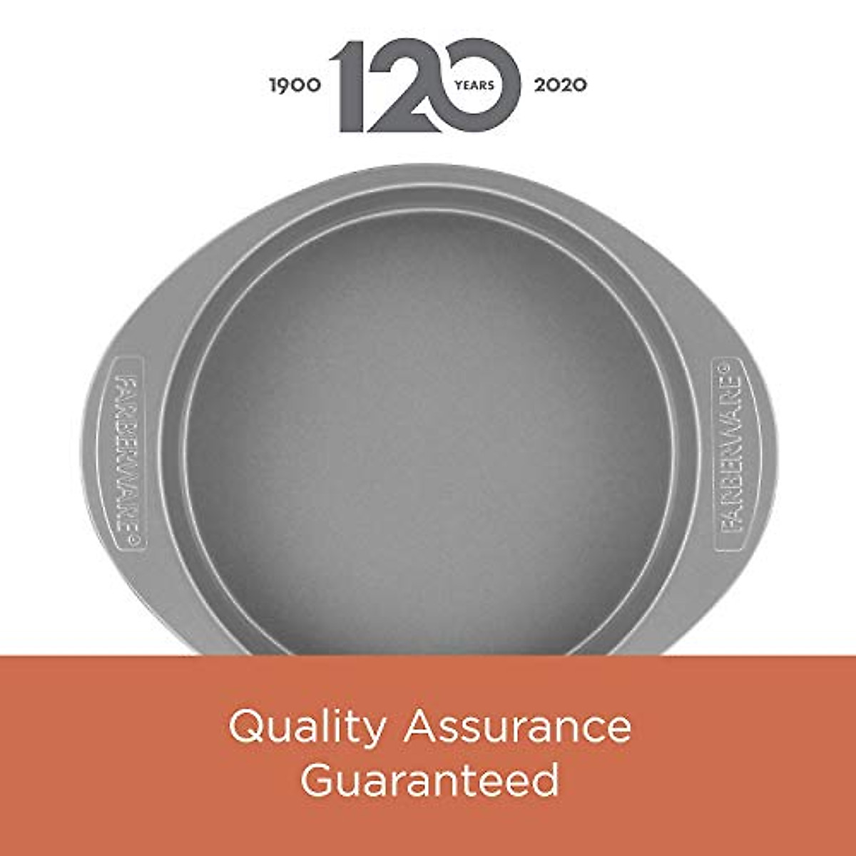 Farberware Nonstick Bakeware Baking Pan / Nonstick Cake Pan, Rectangle - 9 Inch x 13 Inch, Gray