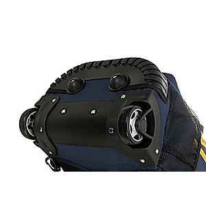 Rockland Single Handle Rolling Backpack, Navy, 19-Inch