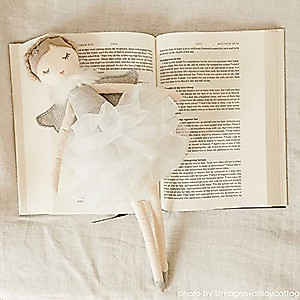 Mon Ami Angel Stuffed Doll - 15", Silver, Soft Elegant Plush Doll for Little Girls, Use as Toy or Room Decor, Great Gift for Kids of All Ages