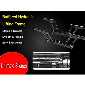 PIAQIA Convertible Folding Dining Table Set for 8, Multifunctional Lift Top Coffee Table with 4 Storage Ottoman, Space Saving Extendable Table for Compact Living Space, 47.2" Width