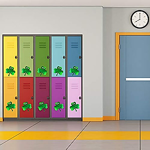 60 Pieces St. Patrick's Day Shamrock Cutouts Shamrock Decoration Mini Shamrock Paper Cutouts Irish Shamrock Cutouts for Classroom St. Patrick's Day Party Office DIY Paper Cutouts Crafts