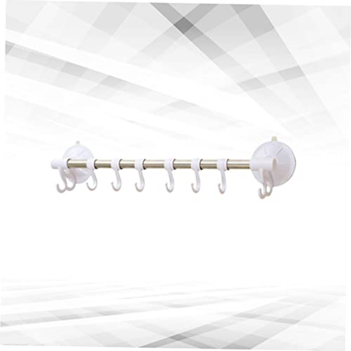 Hanging Rack 1PC Towel Rack Hand Towel Ring Towel Holder Bathroom Towel bar Towel Hanging Hook Hanging Rack Wall Towel Shelf Towel Hanger No Punching Cup White Towel Holder