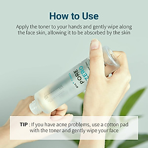 [Be The Skin] BHA+ Pore Zero Toner 5.07 fl oz / 150 ml | Facial Toner for Pore Care and Acne Skin with moisturizing Properties | for Acne-Prone and Oily Skin