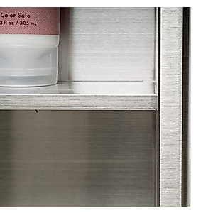 ALFI brand ABN1224-BSS Shower Niche, Brushed Stainless Steel