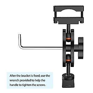 SDSACZMU Radar Detector Mount, Mirror Mount Radar Detector Bracket,Rearview Mirror Rod Radar Mount (for Uniden Series)