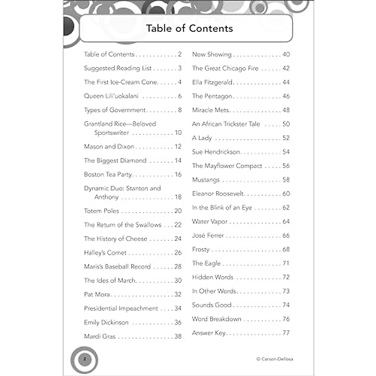 Carson Dellosa Skill Builders Reading Comprehension Grade 6 Workbook, Middle School Reading Passages and Vocabulary Builder for Kids Ages 11-12, 6th Grade Reading Comprehension Workbook