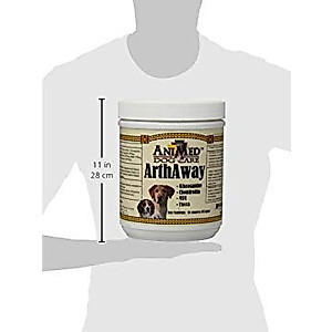 AniMed Arthaway Powder Joint Tissue Supplement for Dogs, 16-Ounce