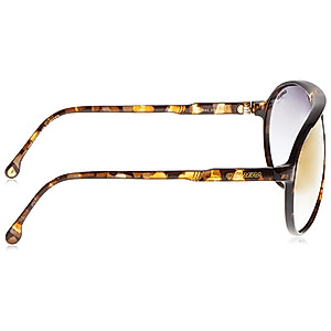 Carrera unisex adult Champion65 Sunglasses, Brown/Gray, 62mm 12mm US