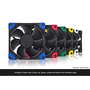 Noctua NF-A8 PWM chromax.Black.swap, Premium Quiet Fan, 4-Pin (80mm, Black)