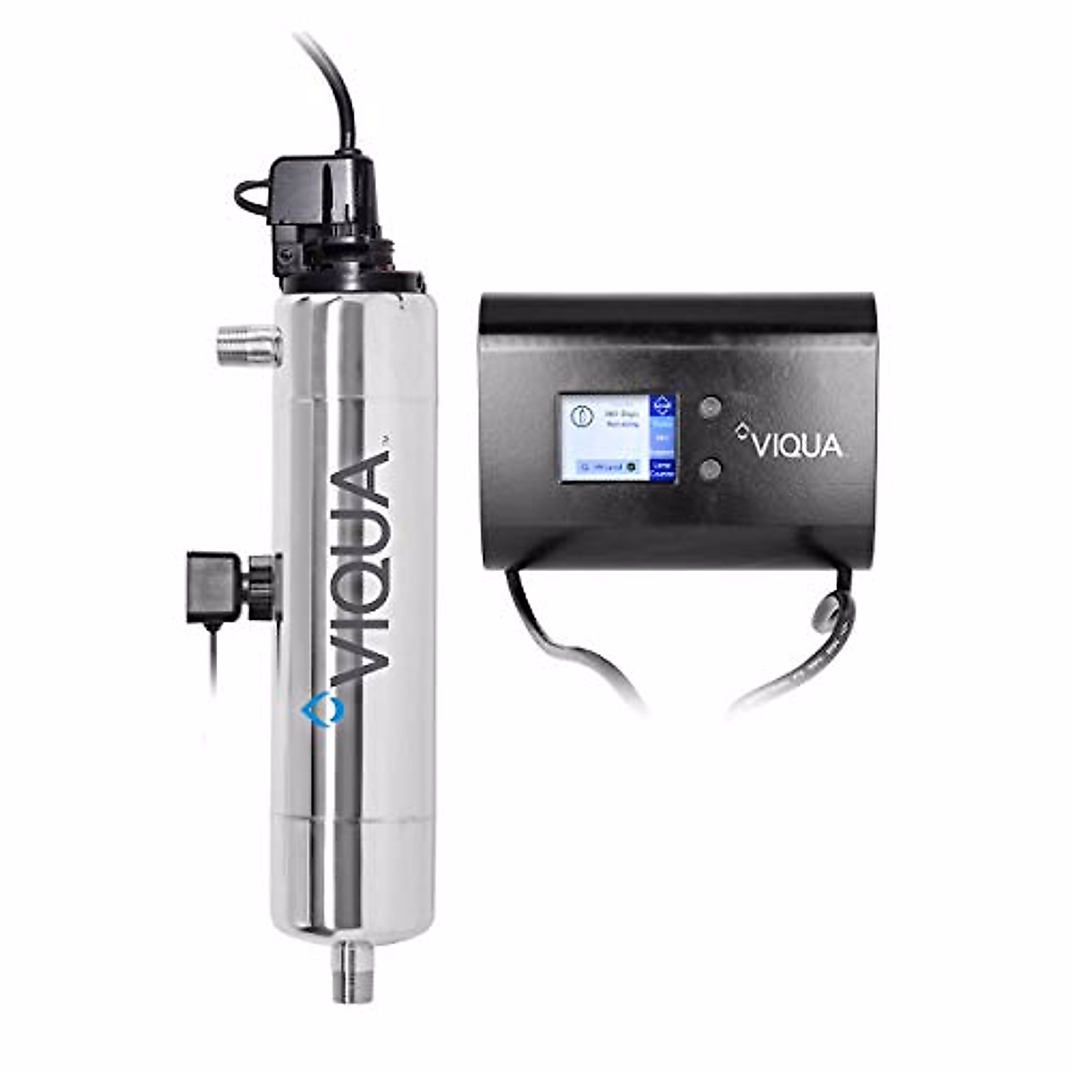 VIQUA D4+ Home Plus Stainless Steel Ultraviolet Water System 12 GPM 3/4 MNPT (650695-R)