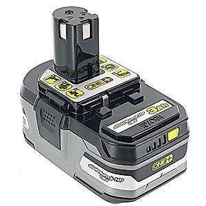 Ryobi P191 3.0 Amp Hour High Capacity Lithium Ion Battery w/ Cold Weather Performance and LED Power Indicator (Charger Not Included / Battery Only)