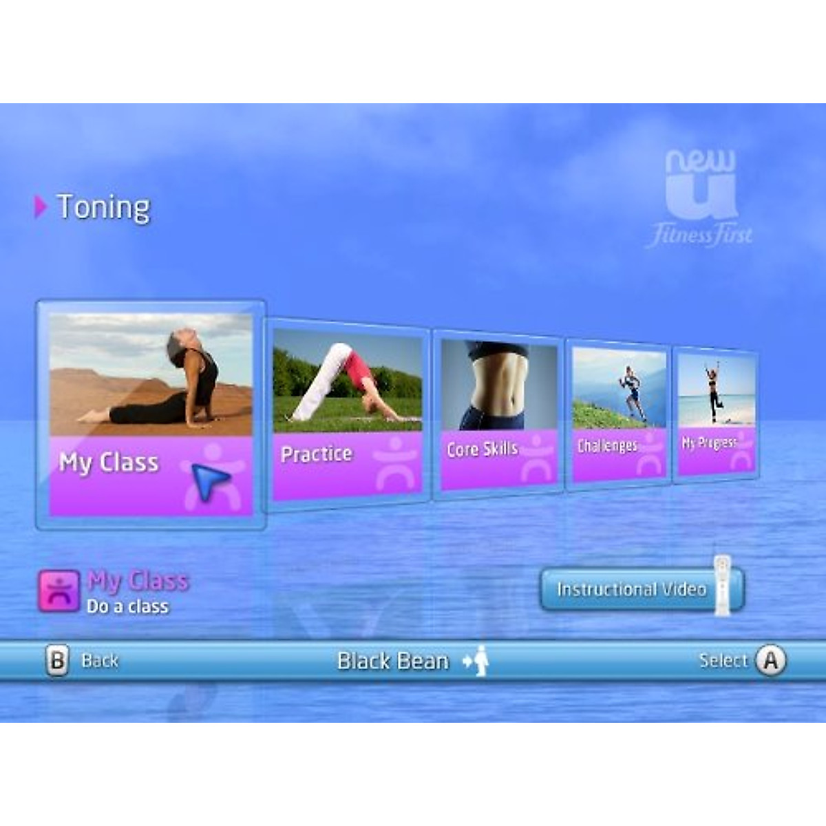 New U Mind Body Yoga and Pilates Workout - Nintendo Wii