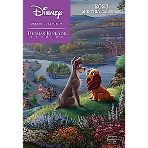 Disney Dreams Collection by Thomas Kinkade Studios: 12-Month 2023 Monthly Pocket