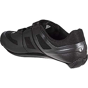 PEARL IZUMI Men's Quest Road Cycling Shoe, Black/Black, 46